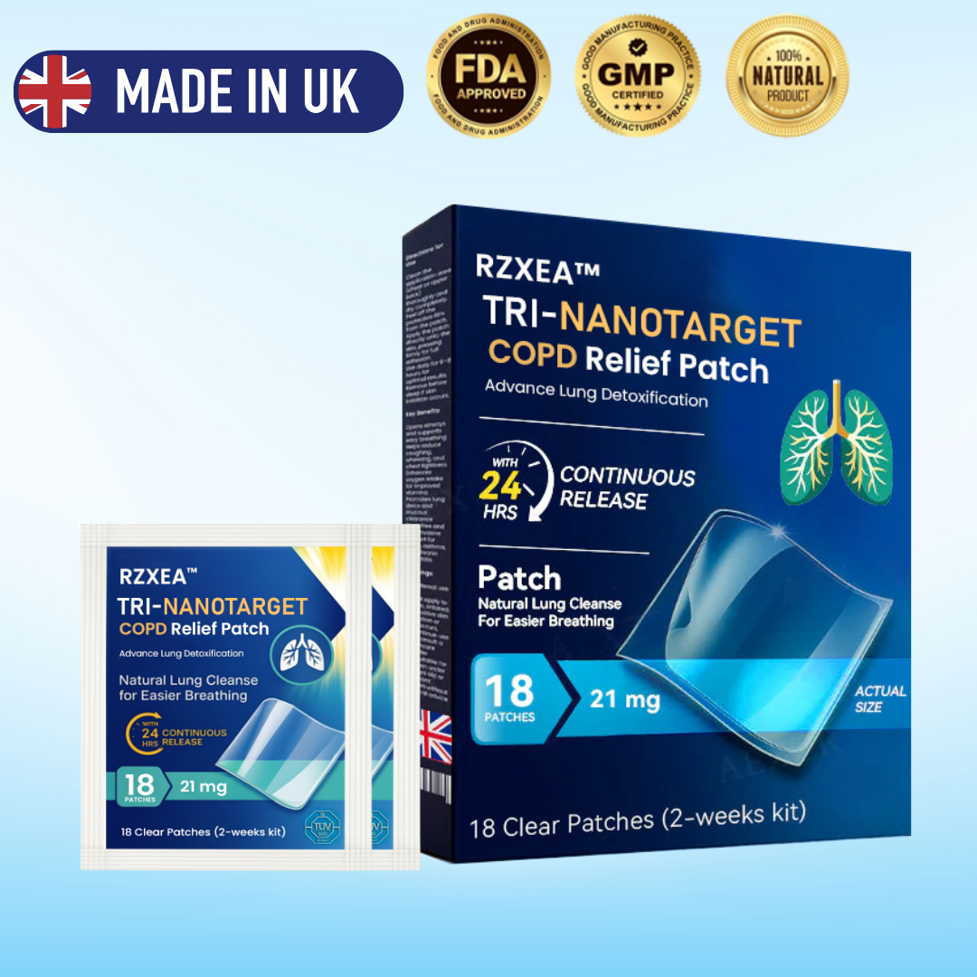 RZXEA™ Tri-NanoTarget COPD Relief Patch🔬 Breathes for you in 10 min – CSPRx